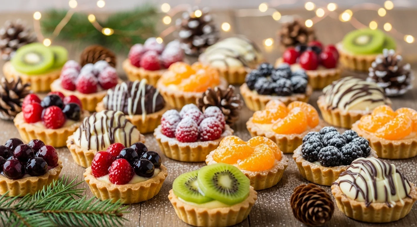 25 Mini Christmas Tarts That Look Fancy But Are Easy - Taste Dreams