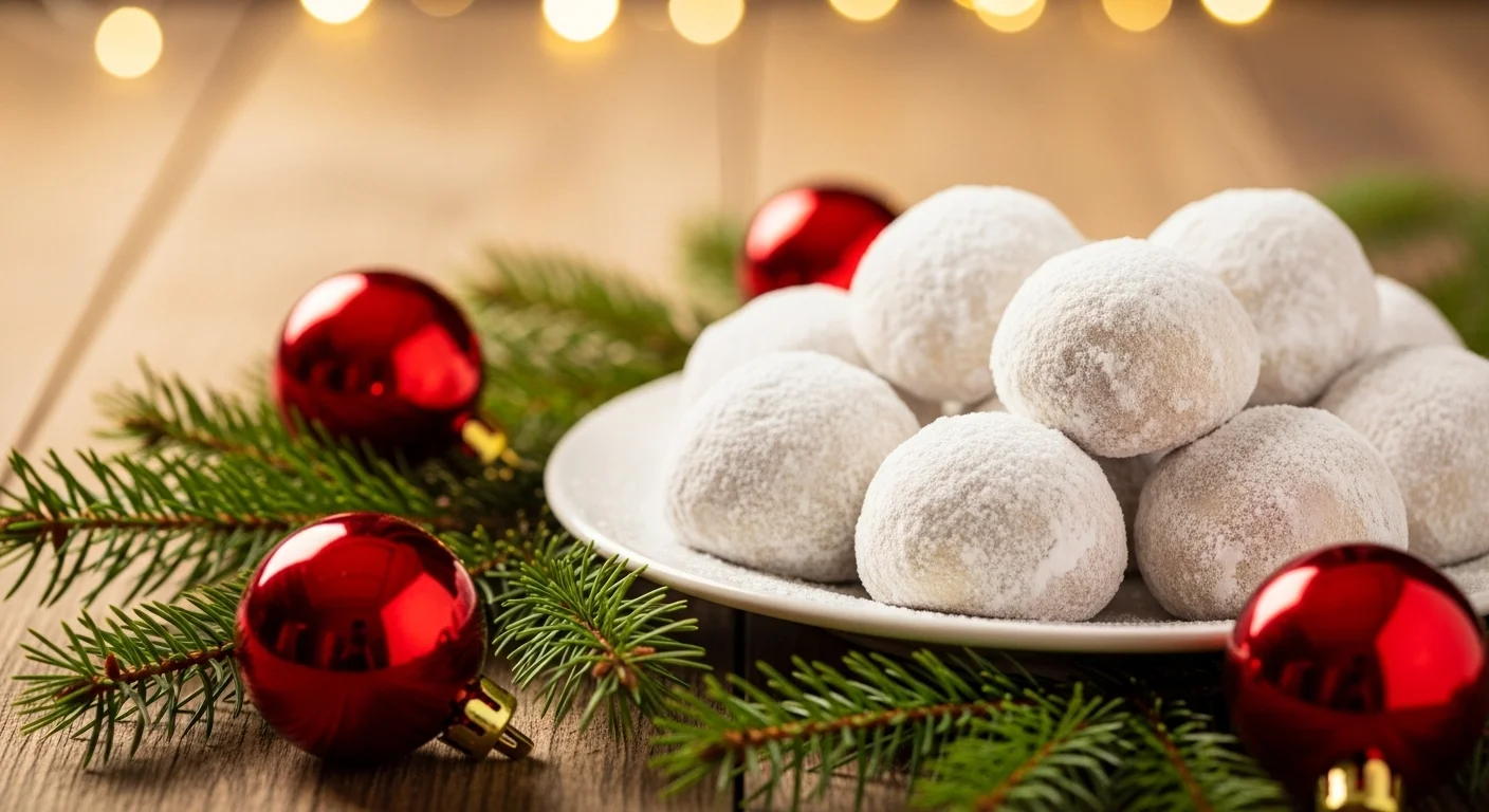 23 Powdery Snowball Cookies That Melt in Your Mouth - Taste Dreams